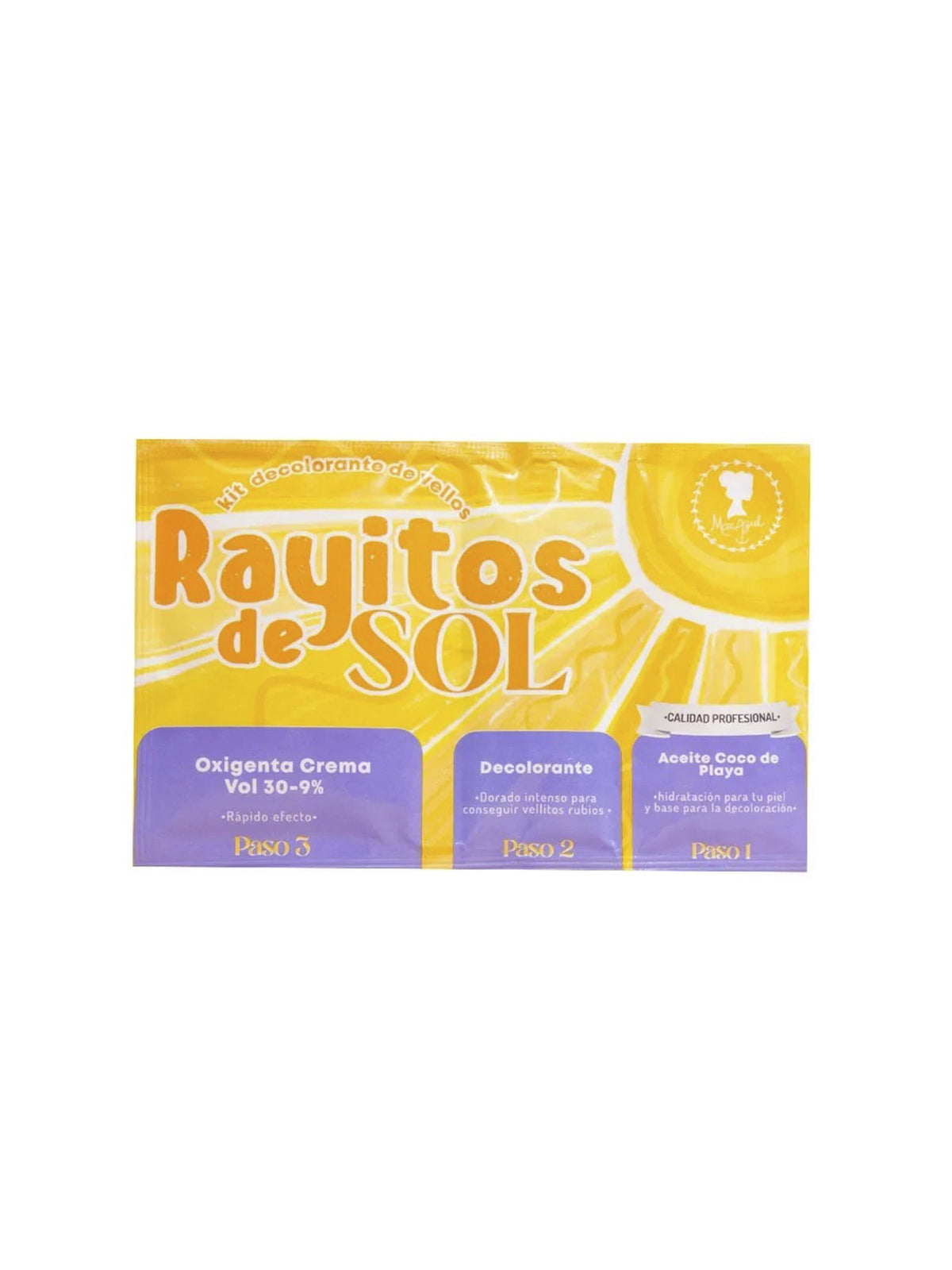 Rayito De Sol - Kit Aclarador De Vellos - Liso Saludable - Colombia
